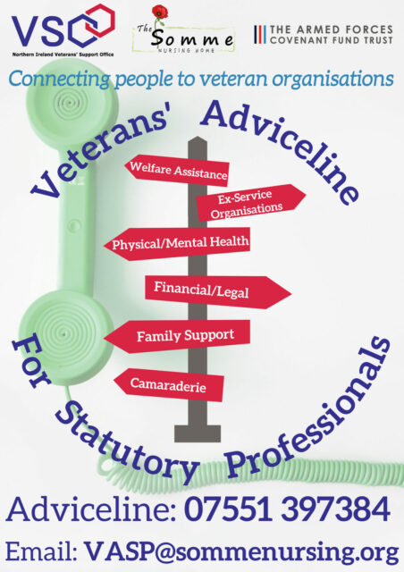 Veterans' Adviceline For Statutory Professionals (VASP) - NI Veterans ...