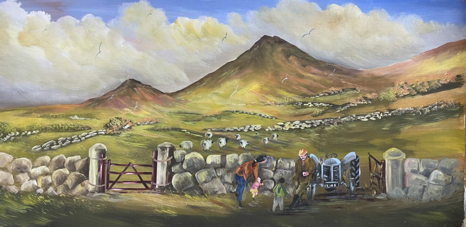 Ulster Defence Regiment collection of paintings - story board life in a ...