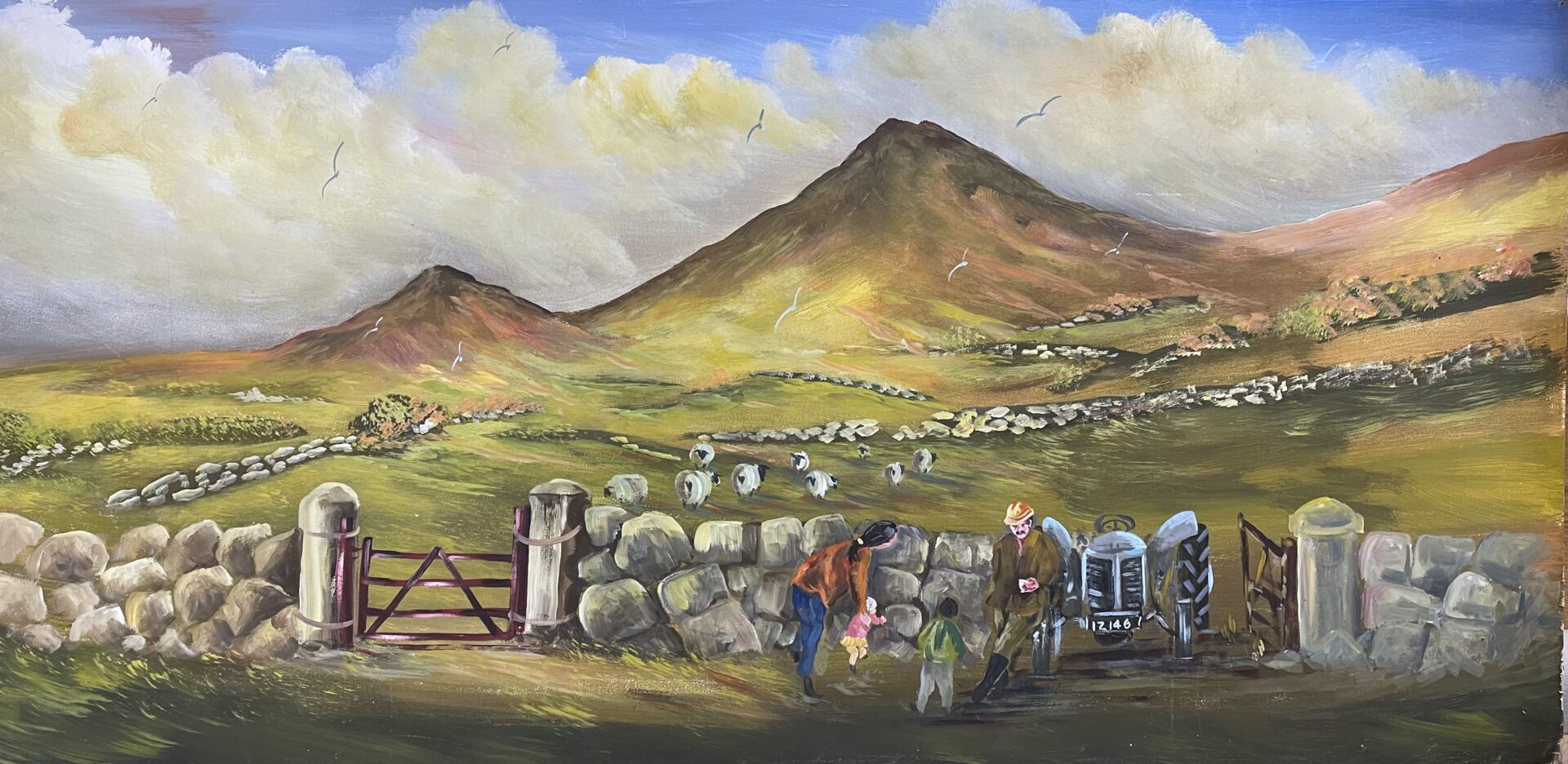 Ulster Defence Regiment collection of paintings - story board life in a ...