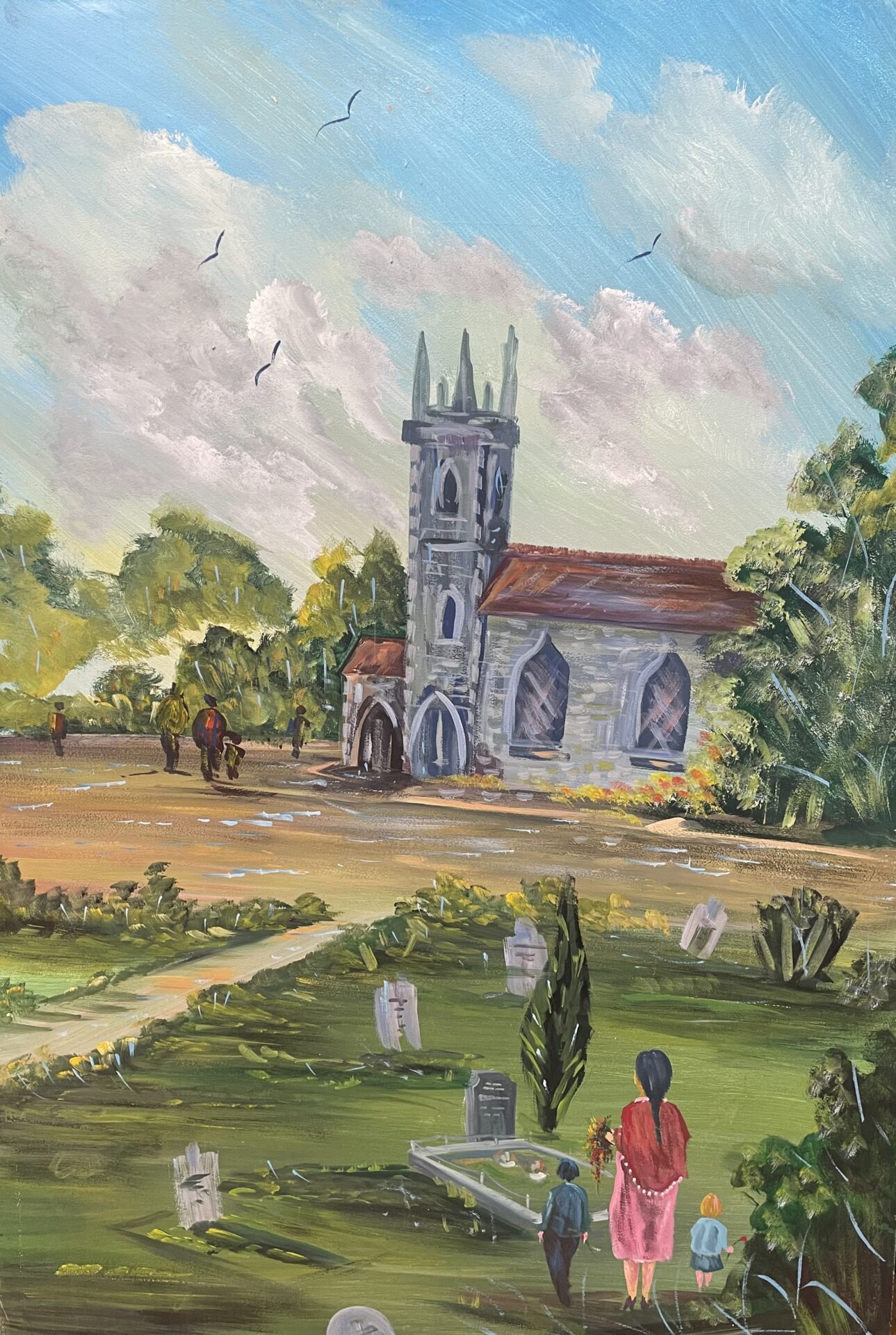 Ulster Defence Regiment collection of paintings - story board life in a ...