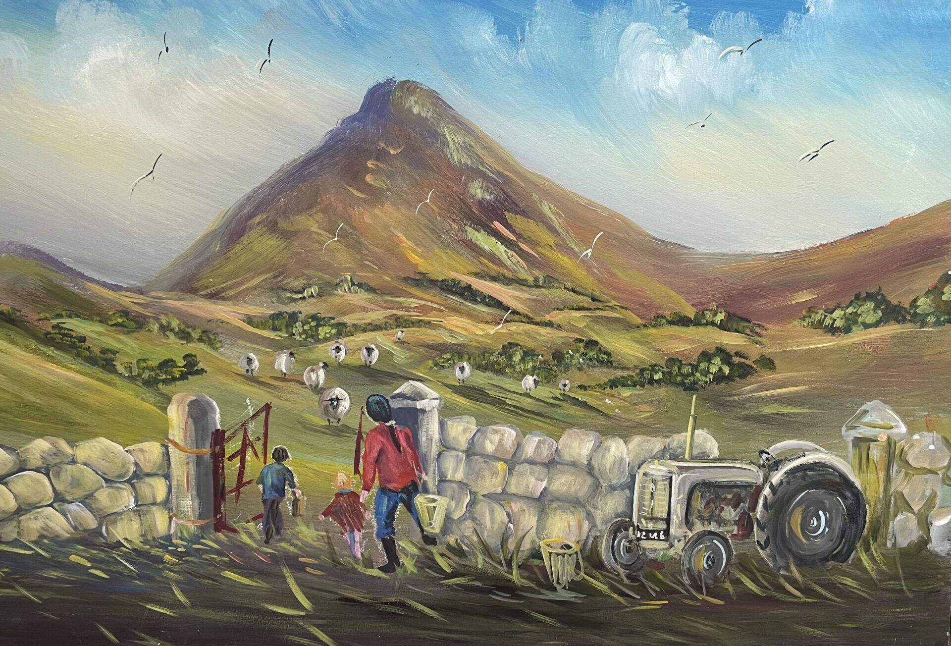 Ulster Defence Regiment collection of paintings - story board life in a ...