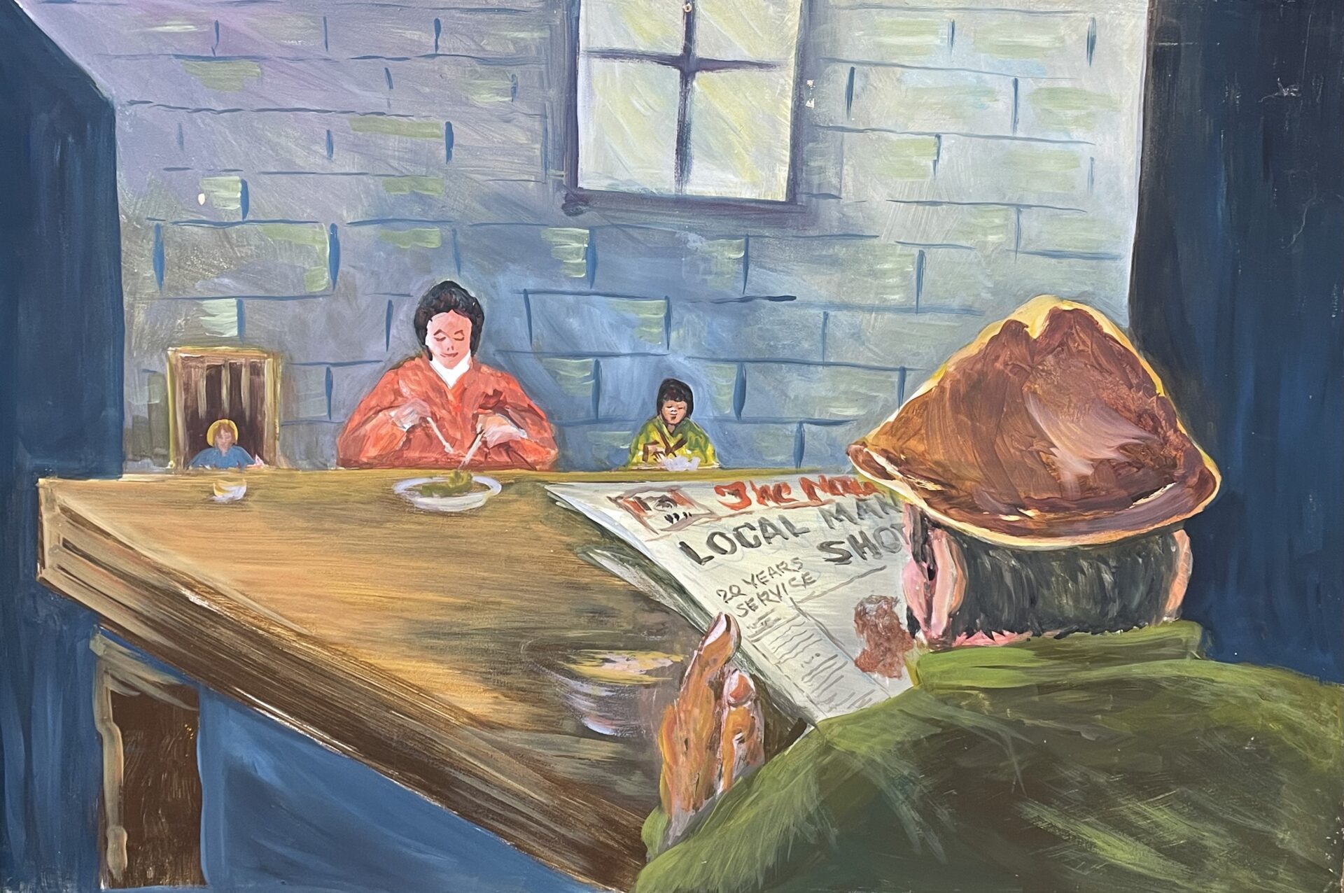 Ulster Defence Regiment collection of paintings - story board life in a ...