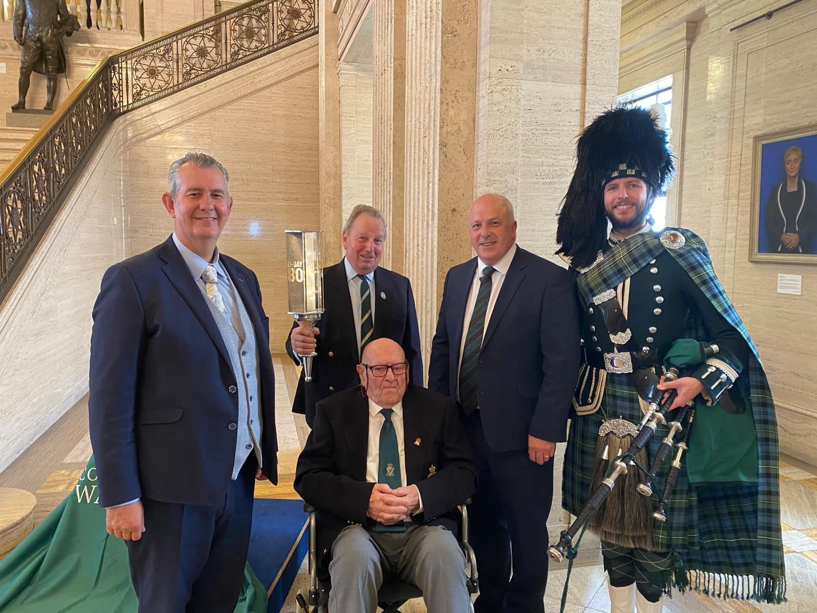 D-Day 80th Anniversary event at Parliament Buildings - NI Veterans Commissioner's Office