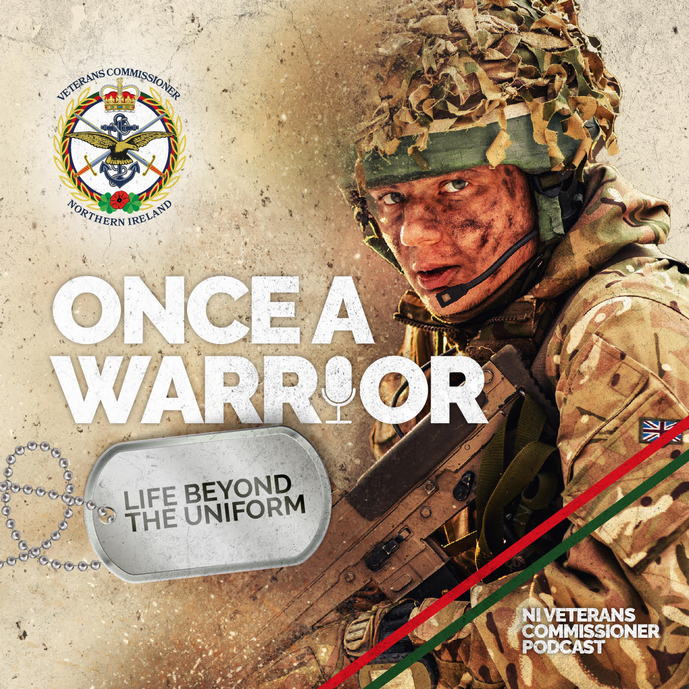 New Podcast Launch: Once a Warrior – Life Beyond the Uniform - NI Veterans Commissioner's Office